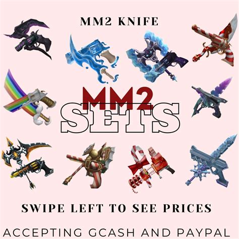 Mm2 Sets Video Gaming Gaming Accessories In Game Products On Carousell