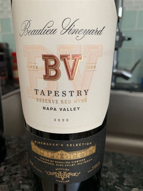 2020 Beaulieu Vineyard Tapestry Reserve Usa California Napa Valley