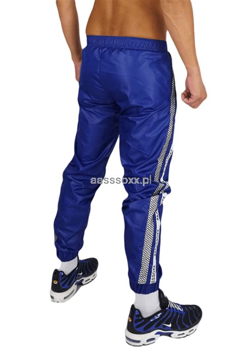 Kinky Pants Aass Worship Dark Blue Asox Official Kinky Nylon Clothes