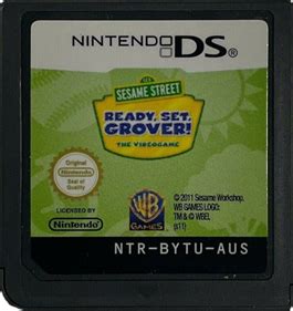 123 Sesame Street Ready Set Grover With Elmo The Videogame