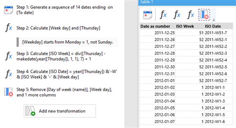 Iso Week Number Easymorph Community Data Preparation Professionals
