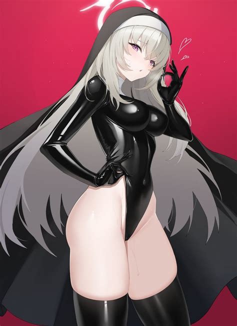 Sakurako And Justina Follower Blue Archive Drawn By Xubai Sample