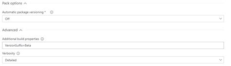 Azure Devops Create A Prerelease Nuget Package Using Versionsuffix