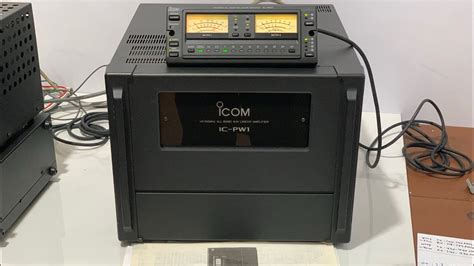 Icom Ic Pw1 Hf 50mhz 1kw Linear Amplifier Youtube