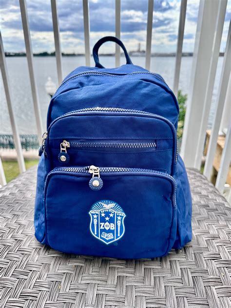 Zeta Phi Beta Backpack