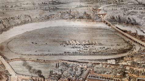 Old Views Of The Roodee In Chester