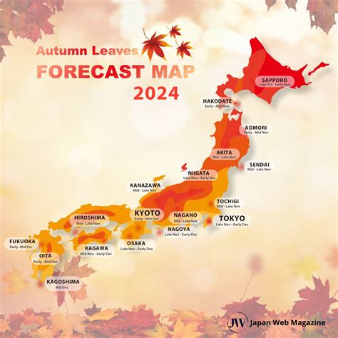 Japan Autumn Leaves Forecast 2025 Japan Web Magazine