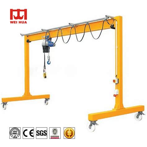Manual Gantry Crane Small Hydraulic Gantry Crane Portable Mobile Gantry
