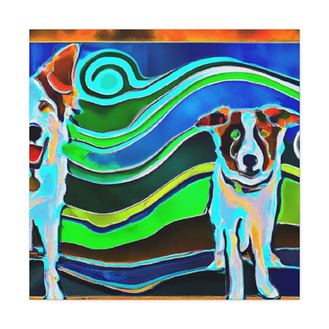 Boundless Border Collie Canvas