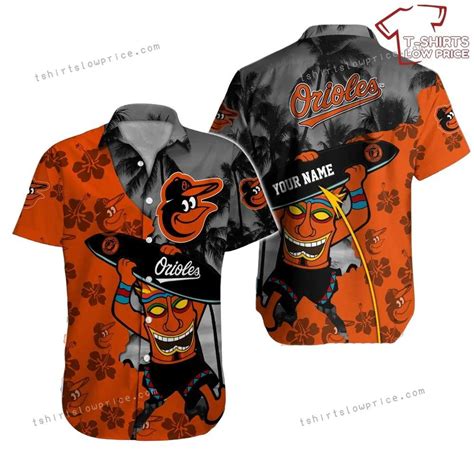 Personalized Baltimore Orioles Mlb Aloha Hawaiian Shirt For Men Women T Shirts Low Price