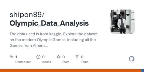 Github Shipon89olympicdataanalysis The Data Used Is From Kaggle