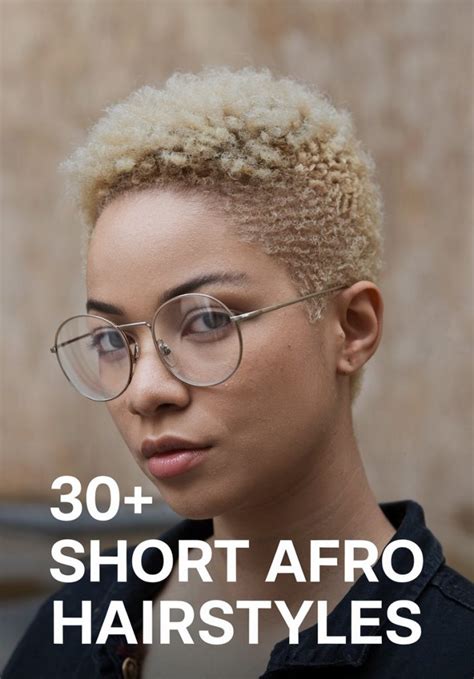 30 Stunning Short Afro Hairstyles To Try This Year Hairydiary