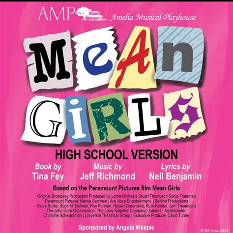 Mean Girls High School Version Amelia Musical Playhouse