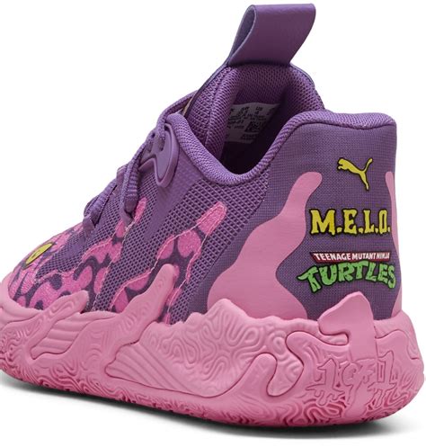 Puma Hoops X Tmnt Mb 03 Lo Krang Basketball Shoes Yellow Pink Au Meilleur Prix Sur Idealofr
