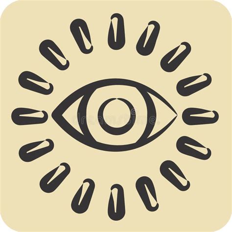 Icon Monitoring Related To Business Analysis Symbol Hand Drawn Style