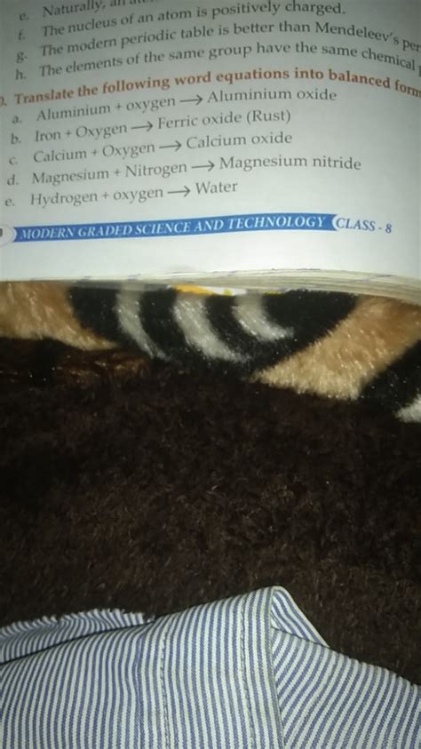 F The Nucleus Of An Atom Is Positively Chargedg The Modern Periodic T