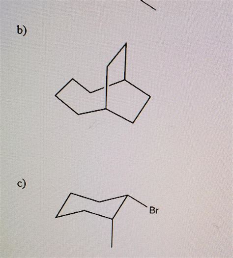 Solved 1 Provide A Valid IUPAC Name For The Following Chegg Com