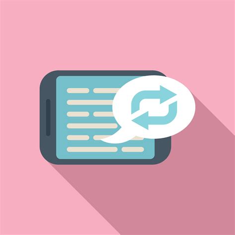 Tablet Repost Icon Flat Vector Check Graph 15150052 Vector Art At Vecteezy