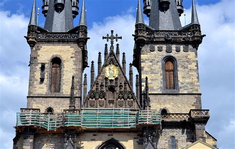 Organ Of Týn Church In Prague Classic Spectacular At Tyn Church In