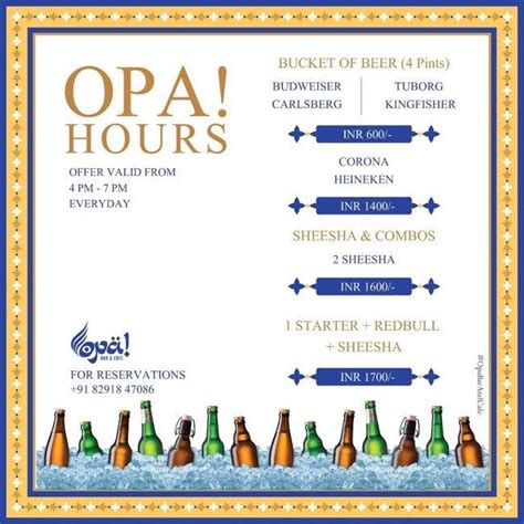 Opa Bar And Cafe The Peninsula Grand Hotel Sakinaka Mumbai Zomato