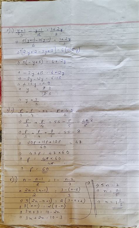 Ex 121 Linear Equations Class 8 Mathematics Mlagarwal