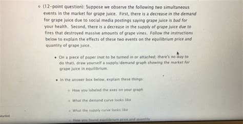 Solved O 12 Point Question Suppose We Observe The