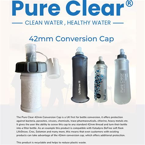 Pure Clear® 42mm Conversion Cap Pure Clear Filters