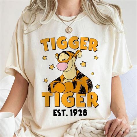Tigger Est 1928 Vintage Retro Winnie The Pooh Shirt Wondermento