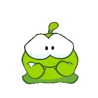 Scared Om Nom Sticker Scared Om Nom Cut The Rope Discover And Share S