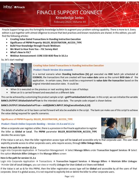 Finacle Support Connect Vol 44 Pdf Web Conferencing Login