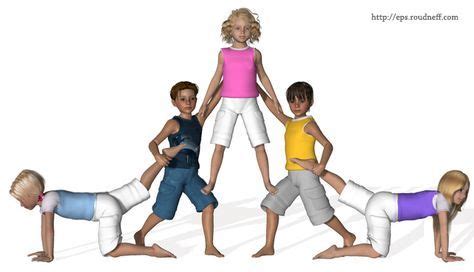 Pyramides Et Figures Dacrosport En 3d Acrosport En Primaire