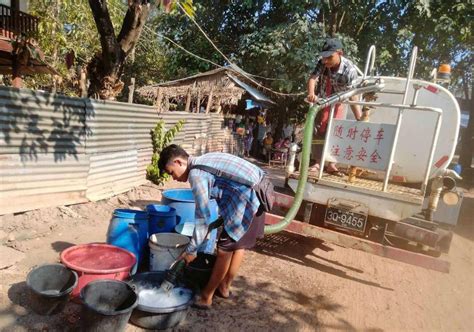 သံဖြူဇရပ်မြို့နယ်၌ နေ့စဉ်ရေဂါလံ ၂၀၀၀ ကျော်ခန့် လှူဒါန်းပေး