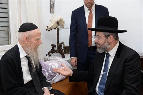 Rav Gershon Edelstein 100 Obm