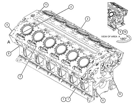 Cylinder Block Gp 5153614 Caterpillar