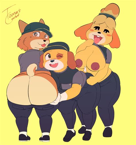 Rule 34 Absurd Res Animal Crossing Anthro Ass Big Breasts Big Butt