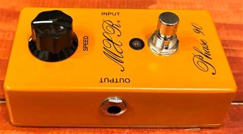 Mxr Custom Shop Script Phase 90 Effects Imperial Guitar And Soundworks