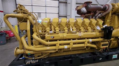 Cat C175 Gen Set Youtube