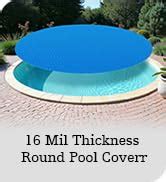 Uirway 18 Ft Round Pool Cover With Reflective Strips