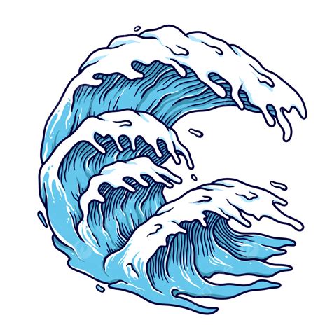 Waves Svg Vector File Vector Clip Art Svg Images