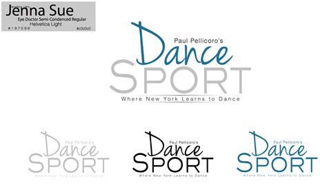 Logo Concept For Dance School Located In New York The Goal Is To Make It Visually Descriptive