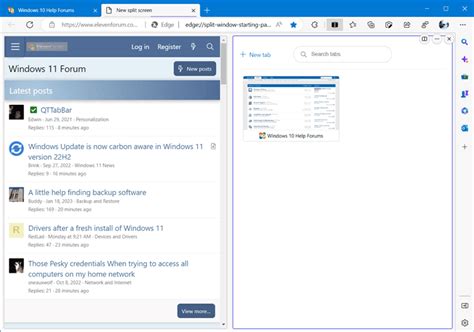 Microsoft Edge Dapatkan Tampilan Split Screen Baru Vrogue Co