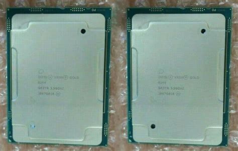 2x Intel Xeon Gold 6144 Eight Core 3 50ghz Server Cpu Processor Sr3mb