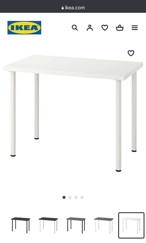 Ikea Linnmon Table Furniture And Home Living Furniture Tables And Sets