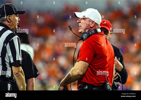 November 2 2024 Jeffrey Brohm Head Football Coach For Louisville