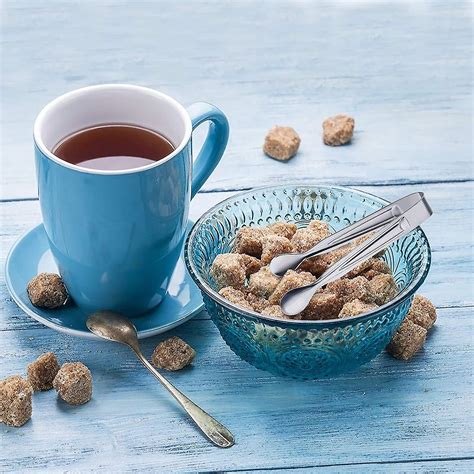 10 Stk Sukker Tang Candy Ice Cube Tang Mad Rustfrit Stål Macaron Tang