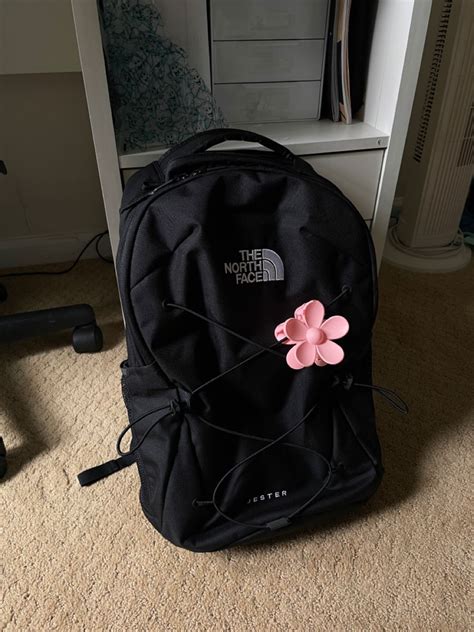 North Face Jester Backpack In Black 🌸 Stylish School Bags School Bag Essentials School Bags