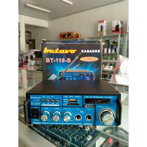 Jual Ampli Mini Betavo Bt 118b Bt118b Bt 118 B Shopee Indonesia
