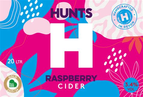 20 Litre Hunts Raspberry Cider Hunts Cider