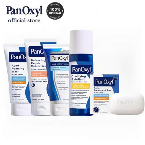 Panoxyl Foaming Wash Acne Creamy Pm Spot Patch Salicylic Acid Benzoyl