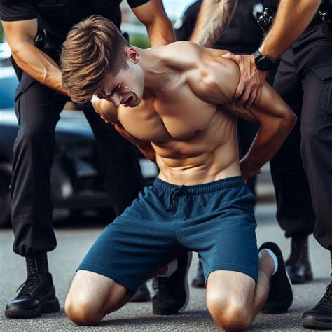 Shirtless Arrest By Hoo789 On Deviantart